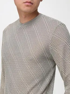 Emporio Armani Textured Knit Pullover