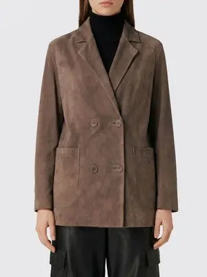 Salvatore Santoro Notched Lapel Blazers For Women