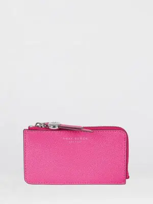 Tory Burch Romy Zip Card Holder - Pink