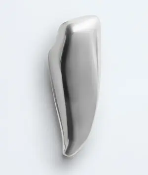 Bottega Veneta Large Prisma Earrings - Silver