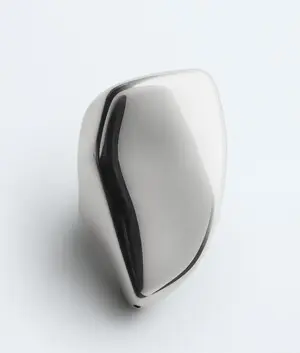 Bottega Veneta Small Prisma Earrings - Silver