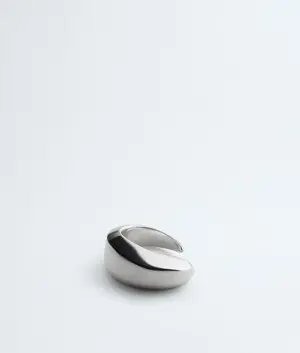 Bottega Veneta Prisma Ring - Silver