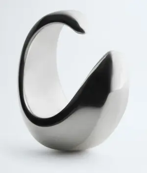 Bottega Veneta Prisma Ring - Silver