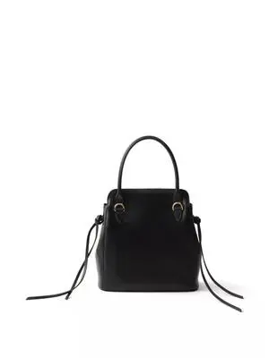 Prada Mini Leather Handbag - Black