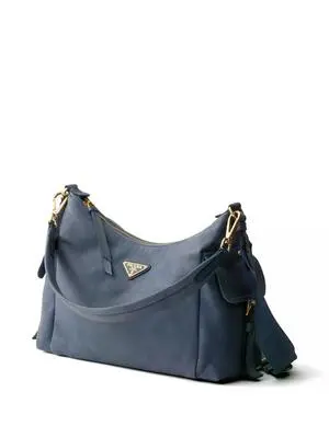 Prada Explore Large Nappa Leather Bag - Blue