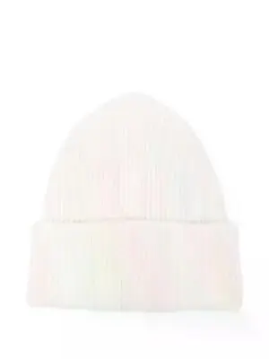 NAPAPIJRI X Martine Rose Douglas Logo-patch Beanie Hat - White