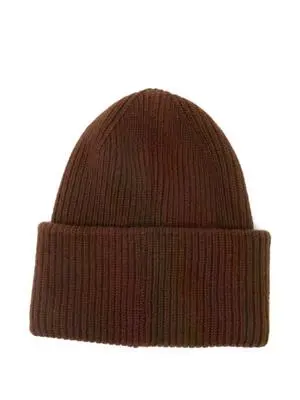 NAPAPIJRI X Martine Rose Douglas Ribbed Beanie - Brown