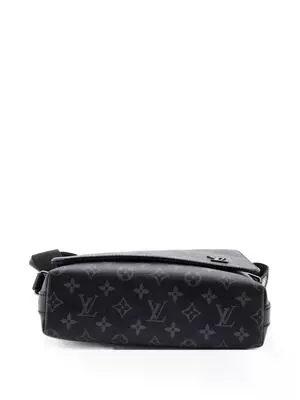 LOUIS VUITTON District Messenger Bag Monogram Eclipse Canvas Pm