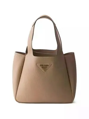Prada Small Leather Tote Bag
