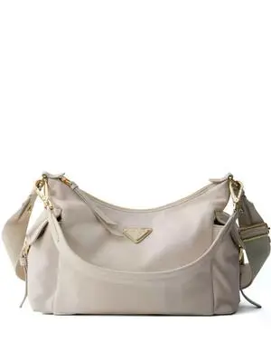 Prada Explore Large Nappa Leather Bag - Neutrals