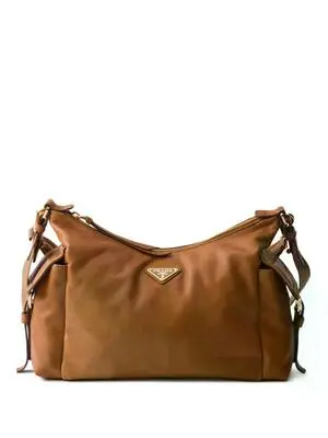 Prada Explore Large Nappa Leather Bag - Brown