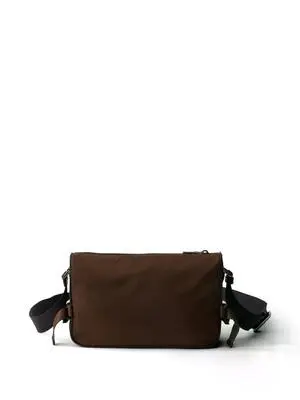 Prada Re-nylon And Leather Shoulder Bag