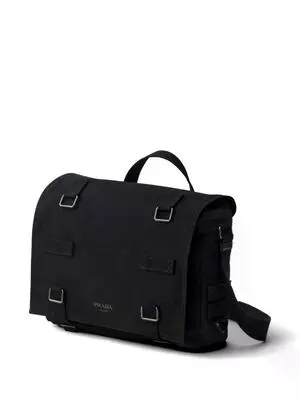 Prada Canvas Shoulder Bag