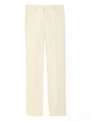 Ami Straight Trousers - Neutrals