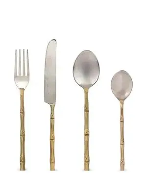 BITOSSI HOME Bamboo Cutlery - Brown