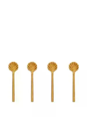 BITOSSI HOME Sea Shell Spoons - Gold