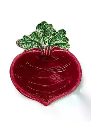 BITOSSI HOME Turnip-shaped Bowl - Red