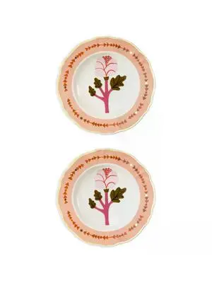 BITOSSI HOME Floral-print Plate - Pink