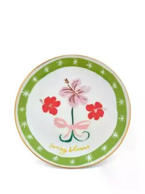 BITOSSI HOME Flower Bow Printed Plate