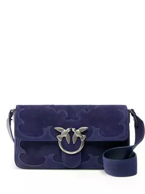 Pinko Love Birds Crossbody Bag - Purple