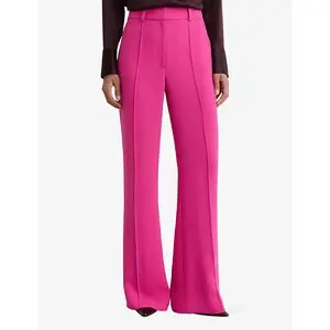 REISS Flared-leg Stretch-woven Trousers