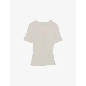 Reiss Scalloped Blouses