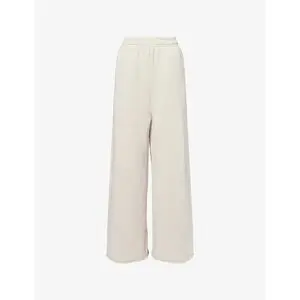 ENTIRE STUDIOS Straight-leg Relaxed-fit Cotton Jogging Bottoms - Off White