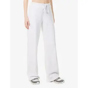 ENTIRE STUDIOS Low-rise Straight-leg Cotton Jogging Bottoms - Heather Grey