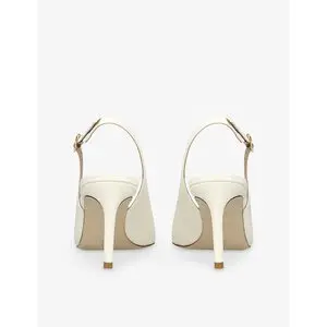 STUART WEITZMAN Power Leather Slingback Pumps