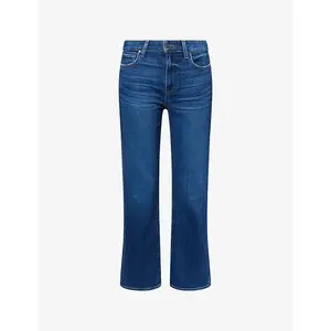 Paige Mason Crop Bootcut-leg Denim Jeans - Toulouse