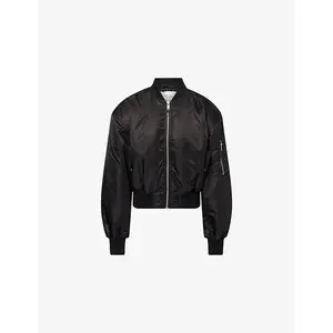 ENTIRE STUDIOS Broad Cropped Shell Bomber Jacket