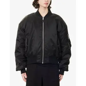 ENTIRE STUDIOS Broad Cropped Shell Bomber Jacket