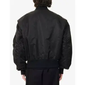 ENTIRE STUDIOS Broad Cropped Shell Bomber Jacket