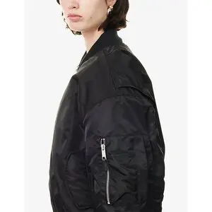 ENTIRE STUDIOS Broad Cropped Shell Bomber Jacket
