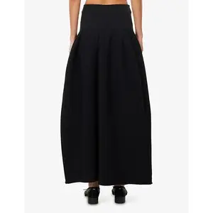 CFCL High-rise Knitted Midi Skirt - Black