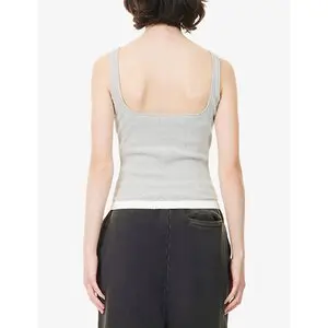 ENTIRE STUDIOS Lounge Ribbed Cotton-jersey Vest