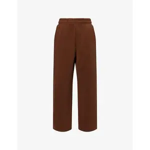 ENTIRE STUDIOS Straight-leg Relaxed-fit Cotton Jogging Bottoms - Brunette