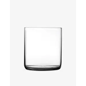 NUDE Finesse Crystal Whisky Glasses Set Of Four - Clear