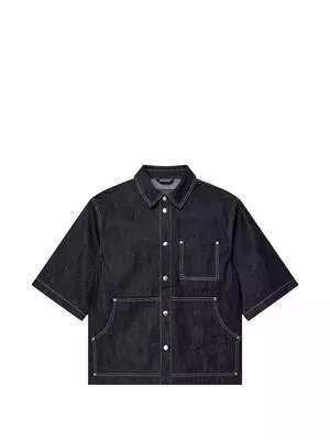 PURPLE BRAND Patch-pocket Shirt - Blue