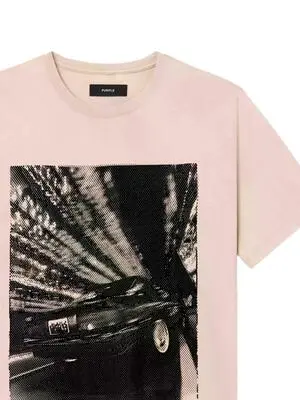 PURPLE BRAND Graphic T-shirt - Pink