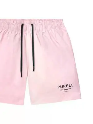 PURPLE BRAND Drawstring Swim Shorts