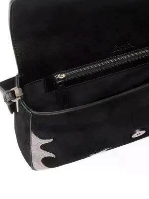 Pinko Love One Overlayed Shoulder Bag - Black
