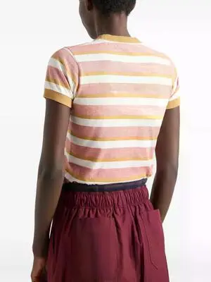 Prada Striped Jersey T-shirt