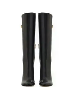 FERRAGAMO Hug Buckle Boots - Black