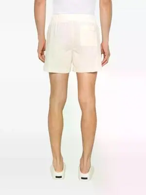 ENTIRE STUDIOS Drawstring Elasticated Shorts - Neutrals