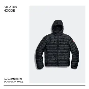 Canada Goose Stratus Hoodie - Black