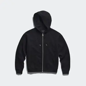 Canada Goose Embroidered Full Zip Hoodie - Black