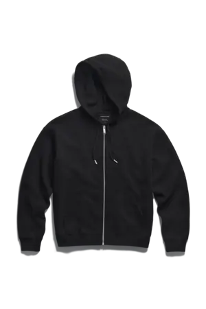 Canada Goose Embroidered Full Zip Hoodie - Black