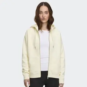 Canada Goose Embroidered Full Zip Hoodie - Bone