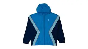 JORDAN Brooklyn Hooded Draft Jacket - Lt Photo Blue/blue Void/hot Lava
